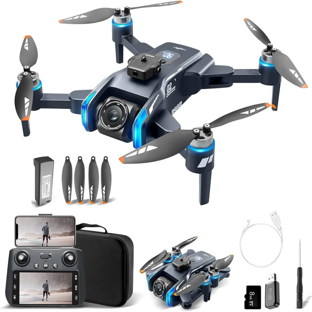 XT808 GPS Drone 8K Dual Camera, Brushless, Obstacle Avoidance, 5G FPV ...